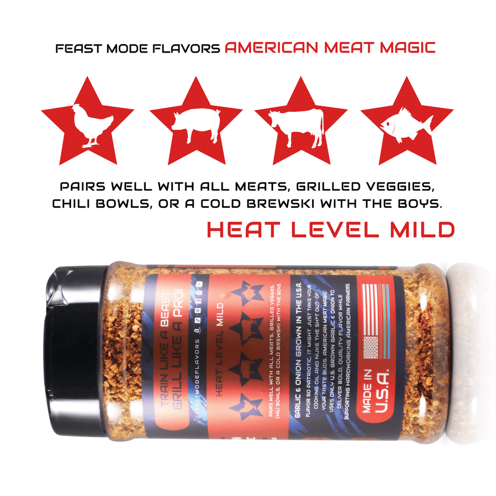 AMERICAN MEAT MAGIC SEASONING | Patriot Edition by FEAST MODE FLAVORS ...