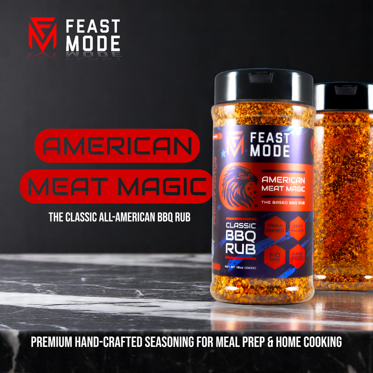 AMERICAN MEAT MAGIC SEASONING | Patriot Edition by FEAST MODE FLAVORS ...