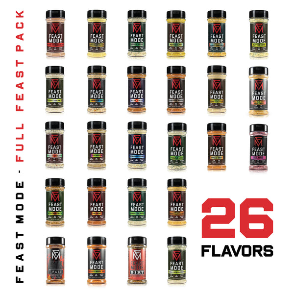 (#1 Bestseller) Full Feast Pack- Feast Mode Flavors
